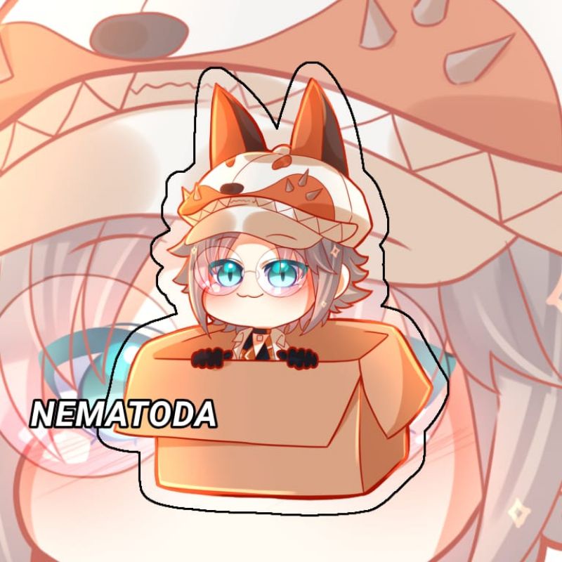 Jual Gantungan Kunci Nijisanji Luxiem Mysta Rias - Keychain Anime ...