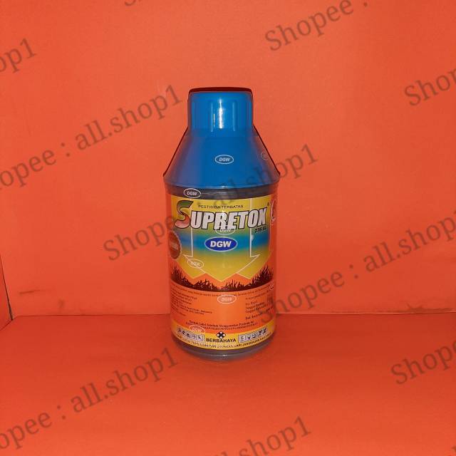 Jual Herbisida Racun Tanaman / Rumput Supretox 276 SL 500 ml | Shopee ...