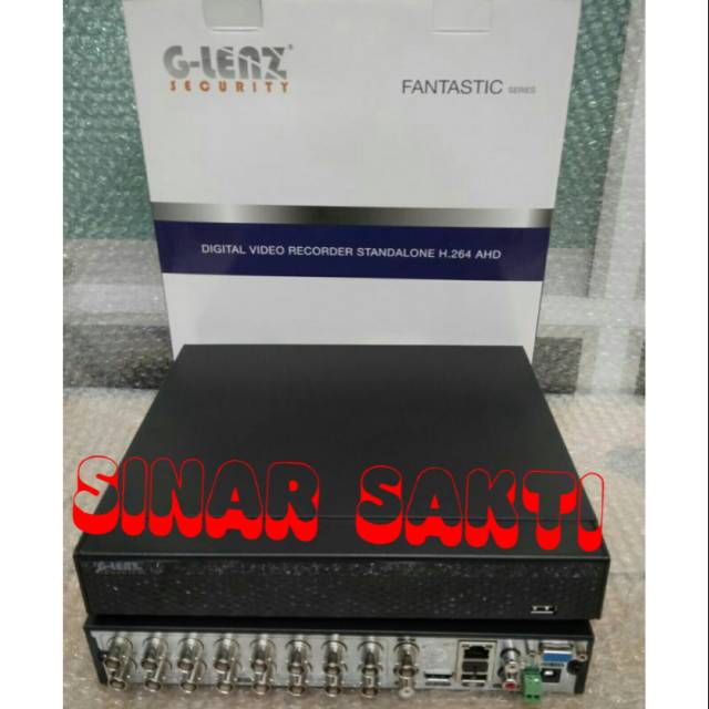 Jual DVR GLENZ 16 CHANNEL/16CH 5MP/4K ( SUPPORT SEMUA CAMERA CCTV ) | Shopee Indonesia