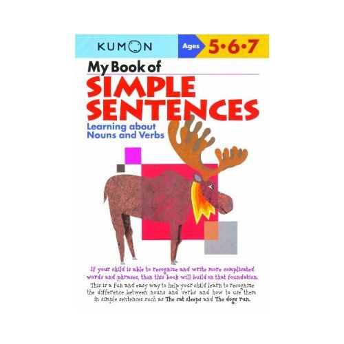 Jual My Book of Simple Sentences: Learning about Nouns and Verbs ...