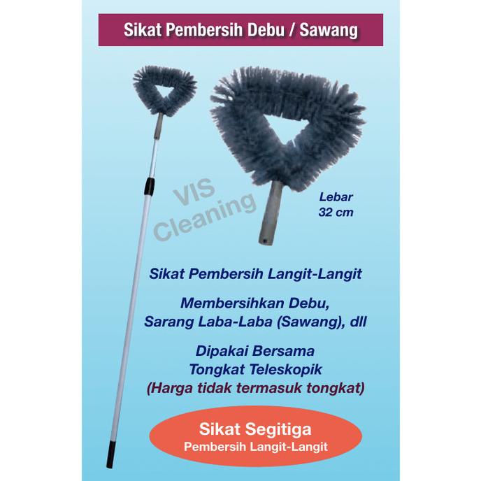 Jual Sikat Segitiga Pembersih Langit-Langit / Sawang | Shopee Indonesia