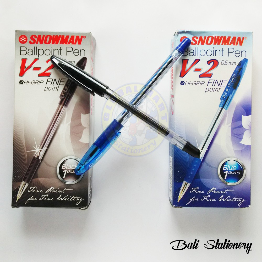 Jual Pena Snowman V-2 Ballpoint Pen | Shopee Indonesia