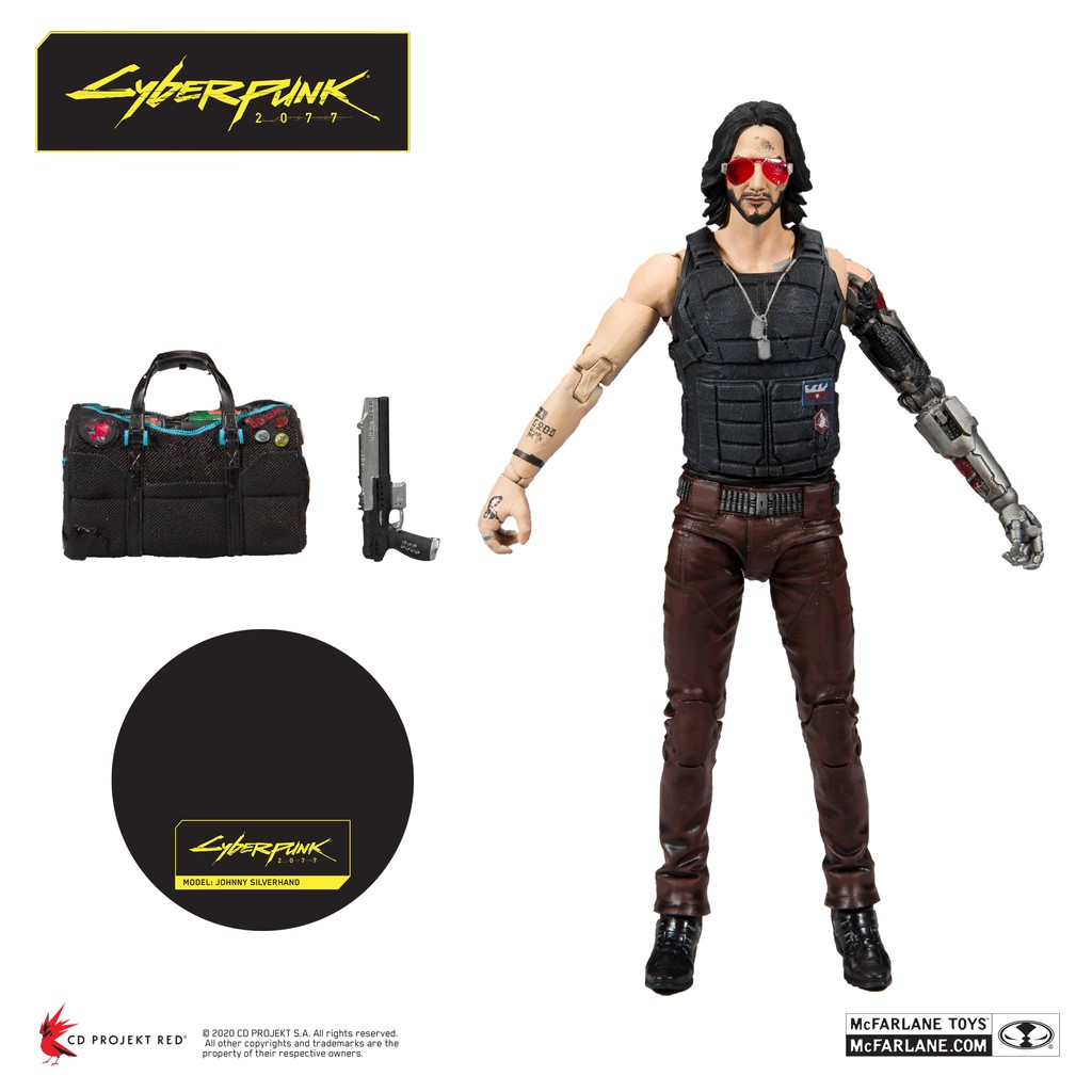 Jual Action Figure Cyberpunk 2077 Series 2 Johnny Silverhand MCFARLANE TOYS | Shopee Indonesia