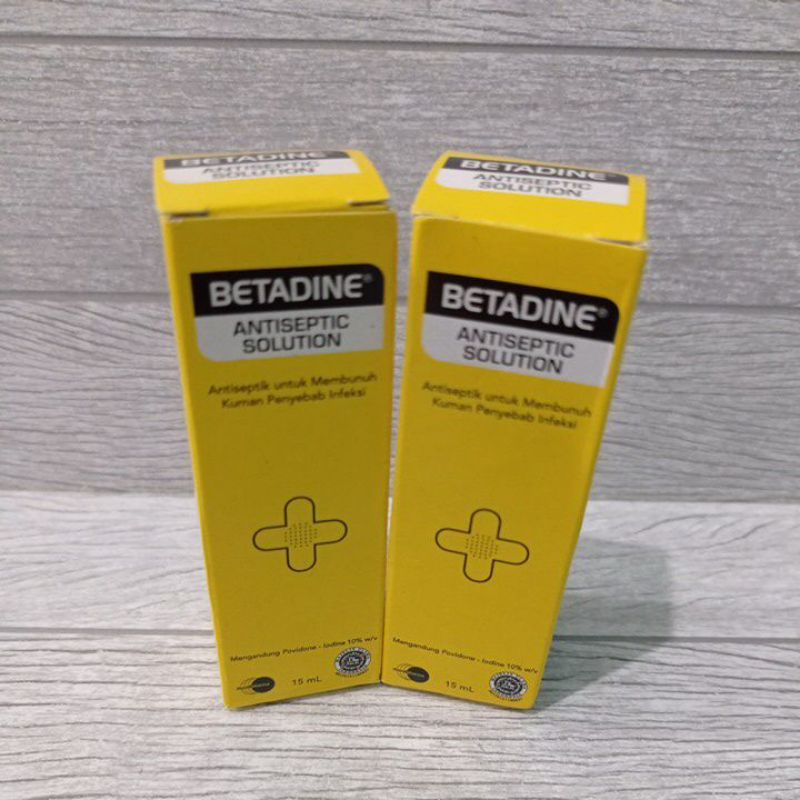 Jual Betadine Sol 15ml | Shopee Indonesia