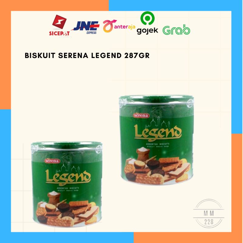 Jual Biskuit kaleng serena legend biskuit assorted biskuit murah ...