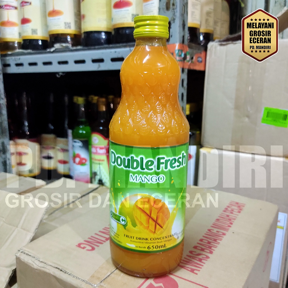 Jual DOUBLE FRESH JUS MANGO 650 ML | Shopee Indonesia