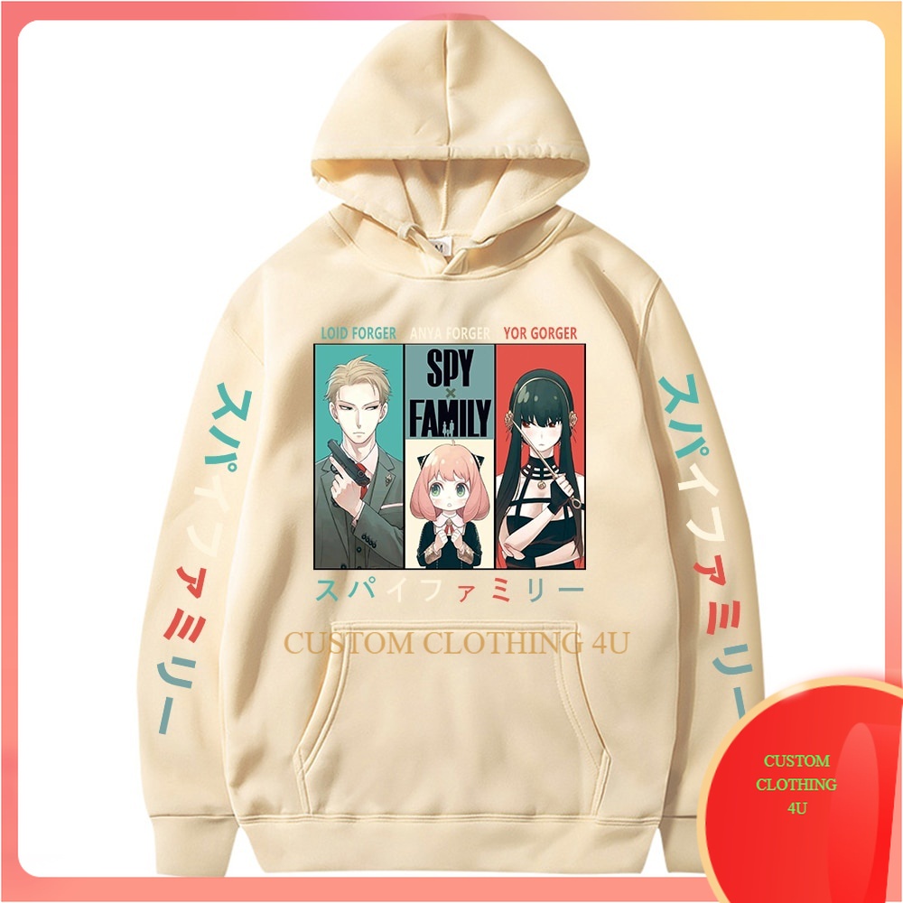 Jual Spy X Family Hoodie | Hoodie Anime Terlaris Spy X Family Pria ...