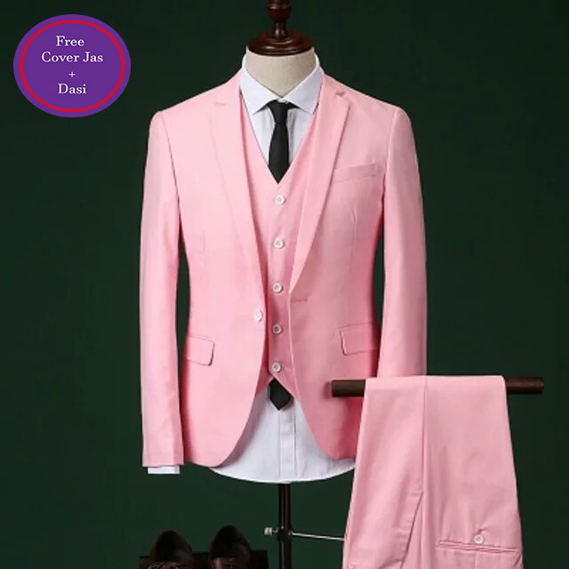 Jual Heaven Suit - Setelan Jas Celana dan Rompi -Jas Formal Pria - Hiqh ...