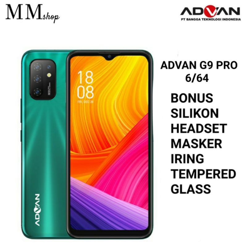 Jual ADVAN G9 PRO 6/64 NEW GRS RESMI ADVAN | Shopee Indonesia