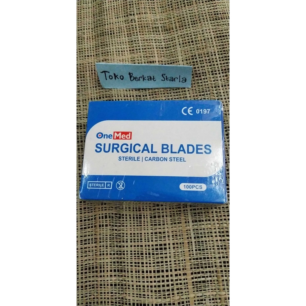 Jual Onemed Surgical Blades Sterile Carbonsteel | Shopee Indonesia