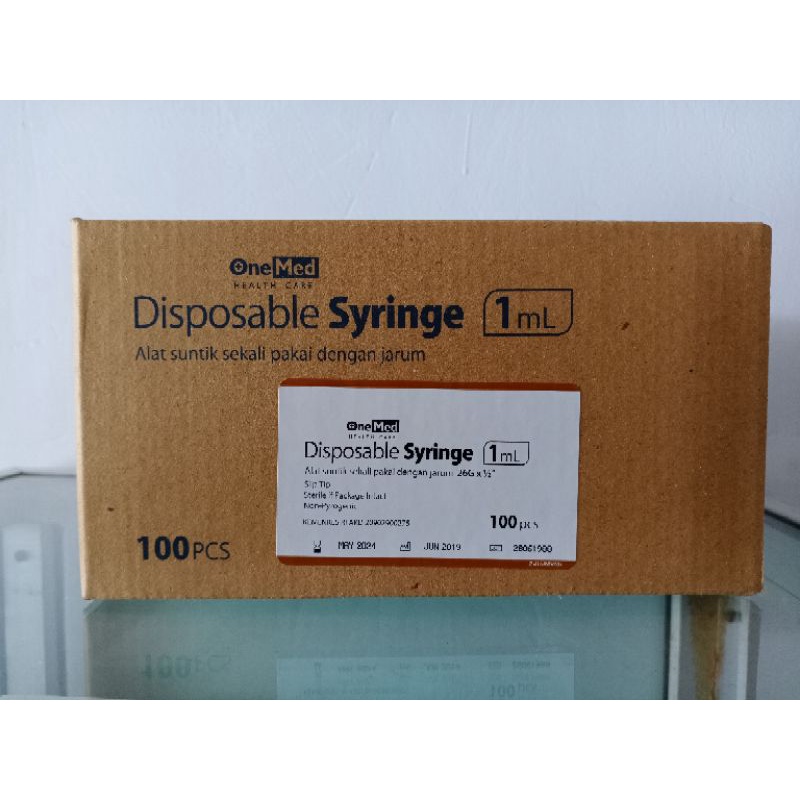 Jual Spuit 1 cc/Disposable Syringe 1 ml | Shopee Indonesia