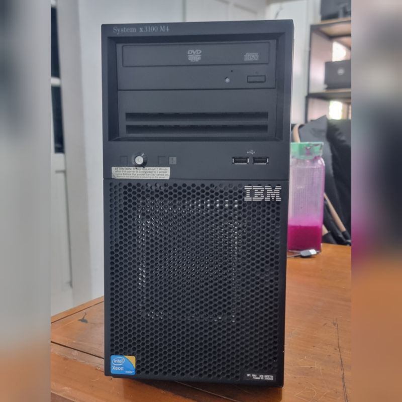 Jual IBM SYSTEM X3100 M4 SERVER E31220 RAM 4GB HDD 1TB DVD RW DUAL LAN ...