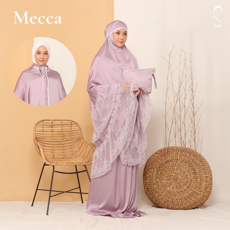 Jual QATIFA Mukena Mecca & Medina (Mukena Armani Silk) | Shopee Indonesia