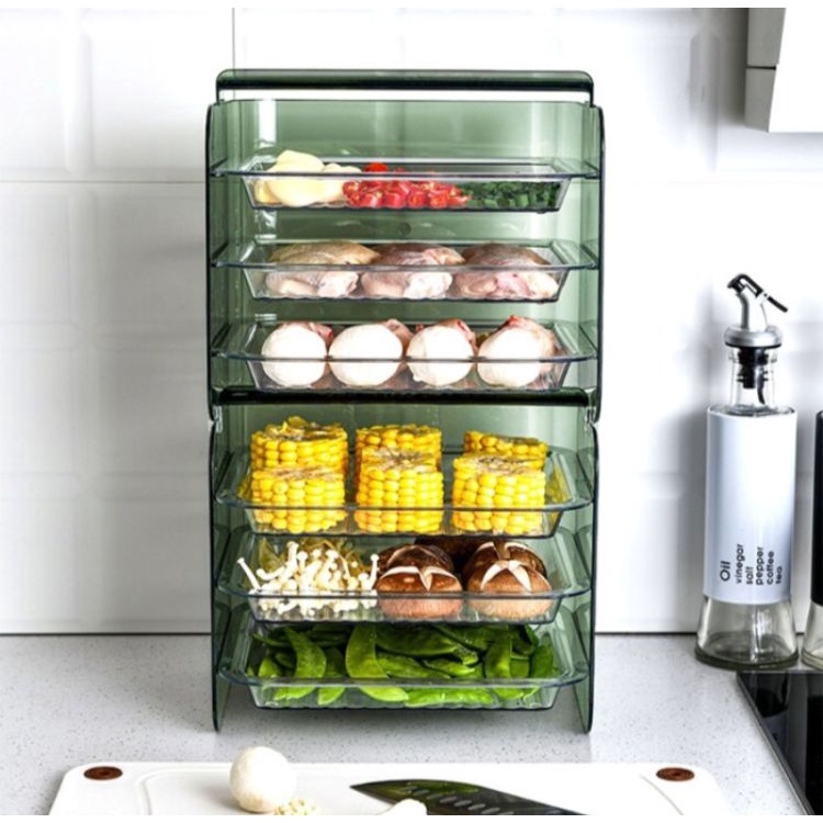 Jual Rak Makanan 3 Susun / Stacked Dishes | Shopee Indonesia