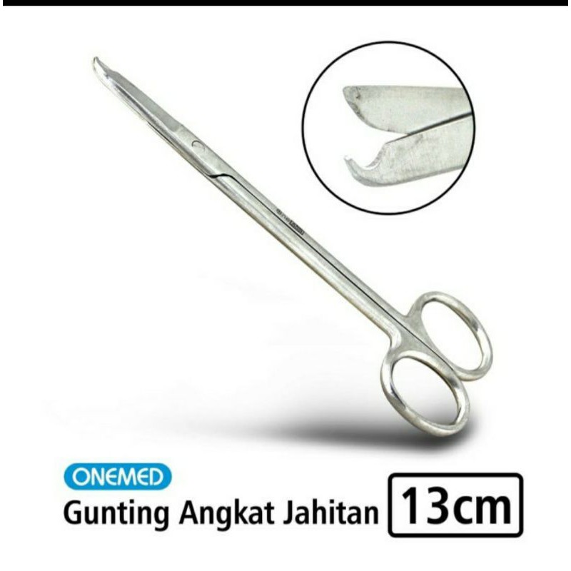Jual Gunting Angkat Jahitan 13cm Onemed , Scissors Up Hecting , Gunting Angkat Jahit | Shopee ...
