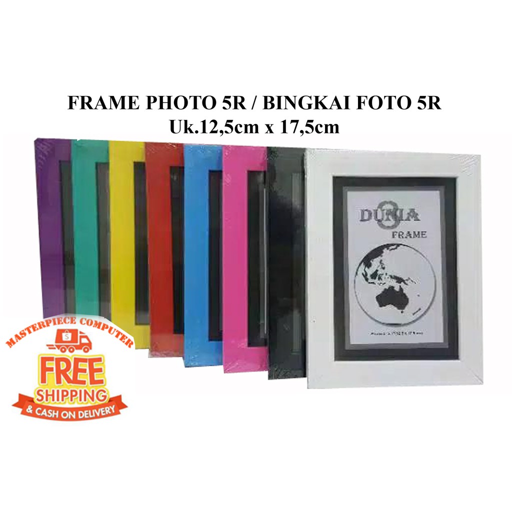 Jual FRAME FOTO 5R/BINGKAI FOTO 5R / Pigura 5R 12,7 cm x 17,8 cm ...