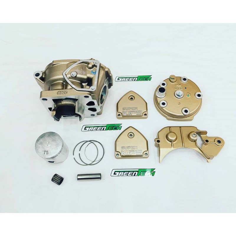 Jual PAKET PISTON SET DAN BLOK PDK SET HEAD DAN TUTUP SUPERKIPS GOLD ...