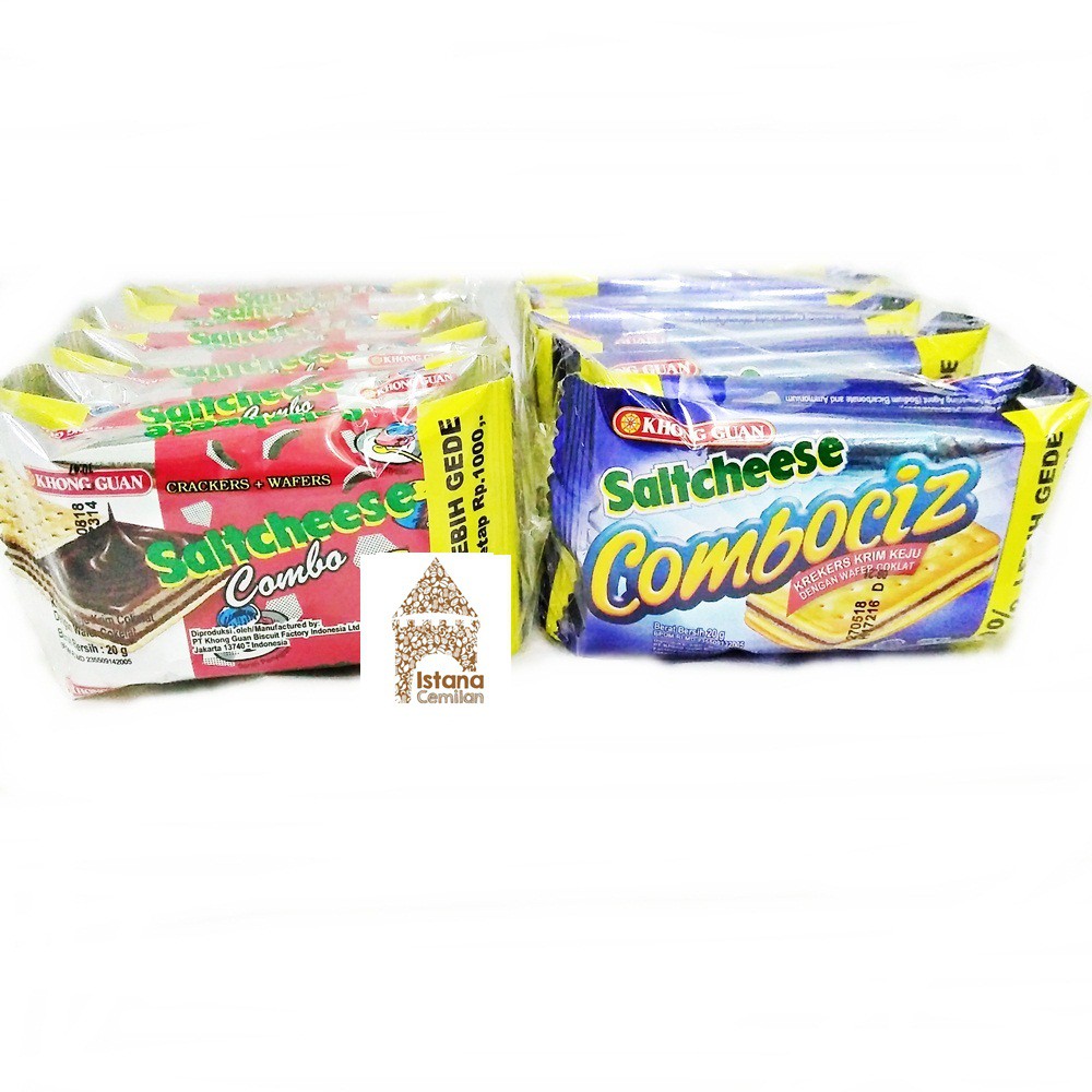 Jual Khong Guan Saltcheese Combociz / Combo Chocolate (isi 10pcs ...