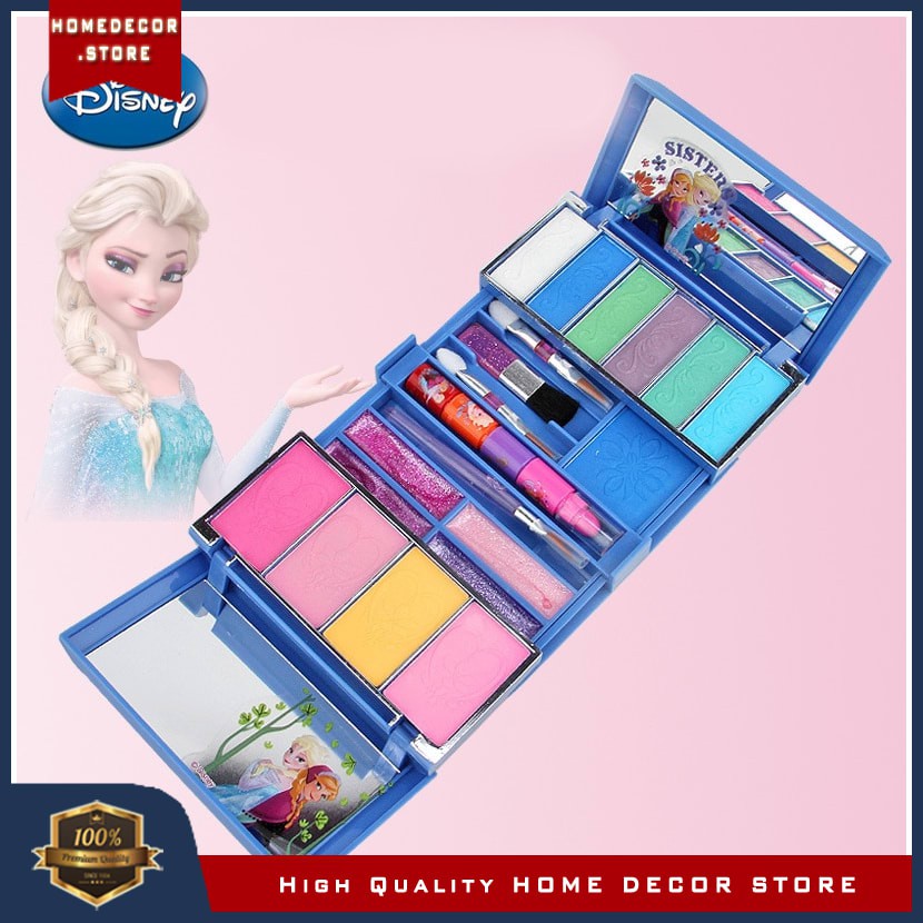 Jual Frozen Disney Makeup Toy Girls Disney Princess Elsa Anna Kids ...