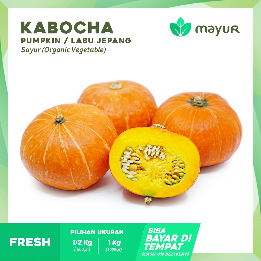 Jual Kabocha / Pumpkin / Labu Jepang ( 500gr | 1000gr ) | Shopee Indonesia
