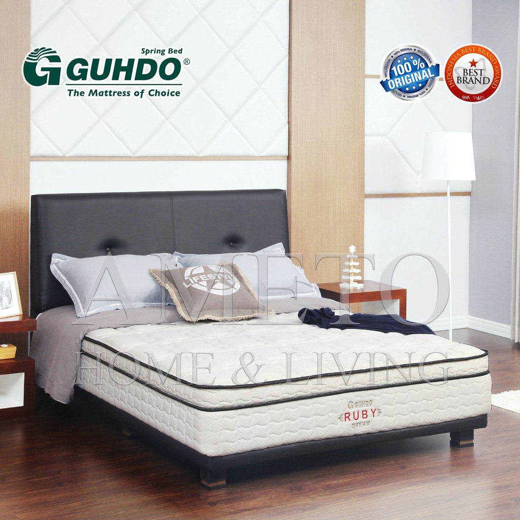 Jual Guhdo Springbed Multi Bed Ruby Dream Latex HB Bravo Full Set 90, 100, 120, 140, 160, 180 ...