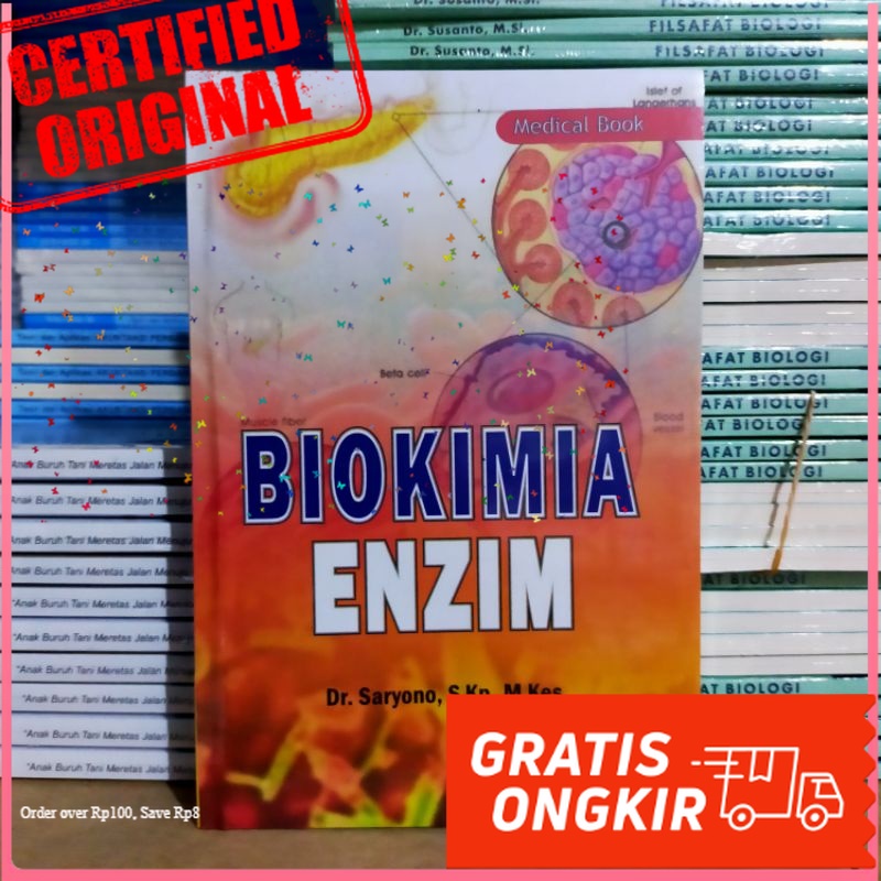 Jual BUKU Biokimia Enzim - SARYONO / NUHA MEDIKA | Shopee Indonesia