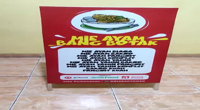 Jual STAND BANNER KAYU UKURAN 70 X 110 CM - SEGITIGA BANNER - STANDING ...