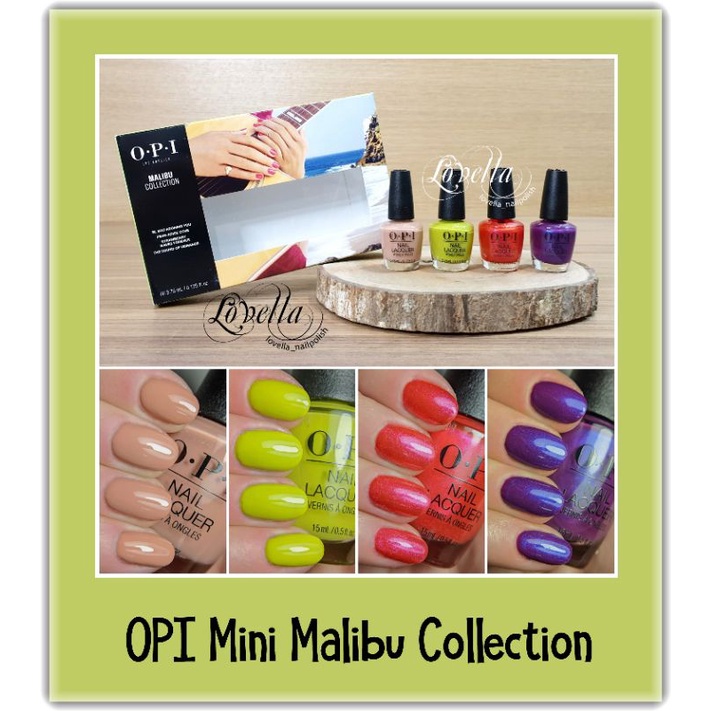 Jual OPI Mini Malibu Collection - OPI Mini Pack Malibu ( OPI ORIGINAL ...
