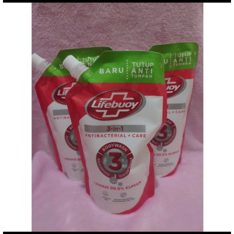 Jual New!! Lifebuoy body wash 3in1 450ml(1pcs) | Shopee Indonesia