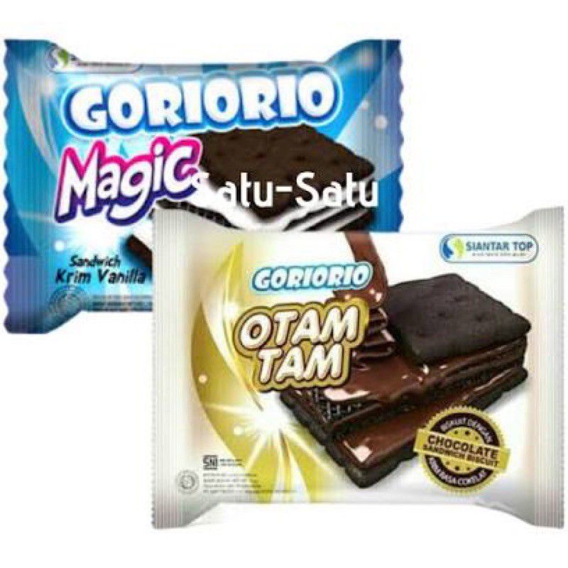 Jual Goriorio magic goriorio otam tam biskuit biscuit sandwich | Shopee ...
