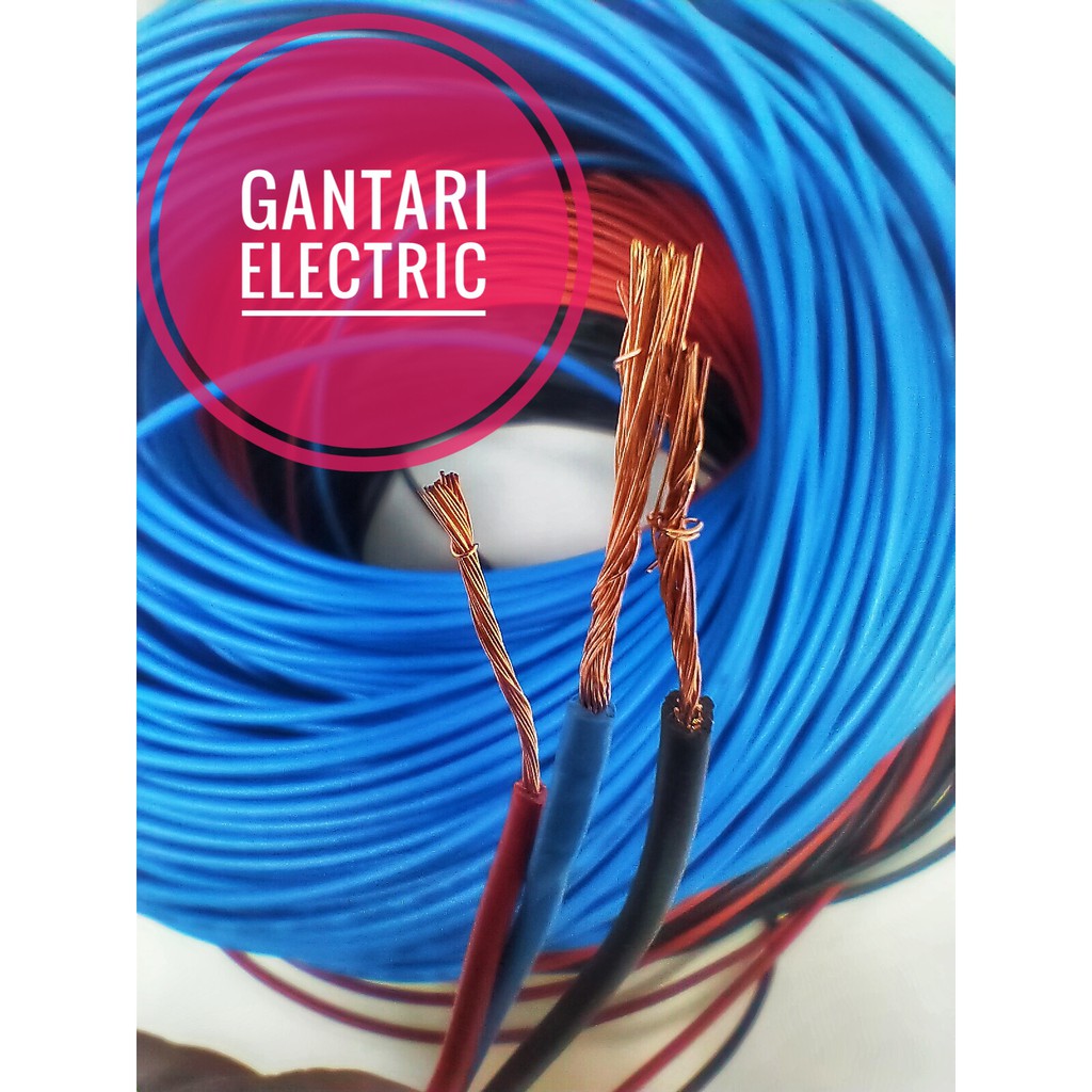Jual Kabel Serabut Nyaf Tunggal 1X0,75 Tembaga Murni Harga Per Meter | Shopee Indonesia