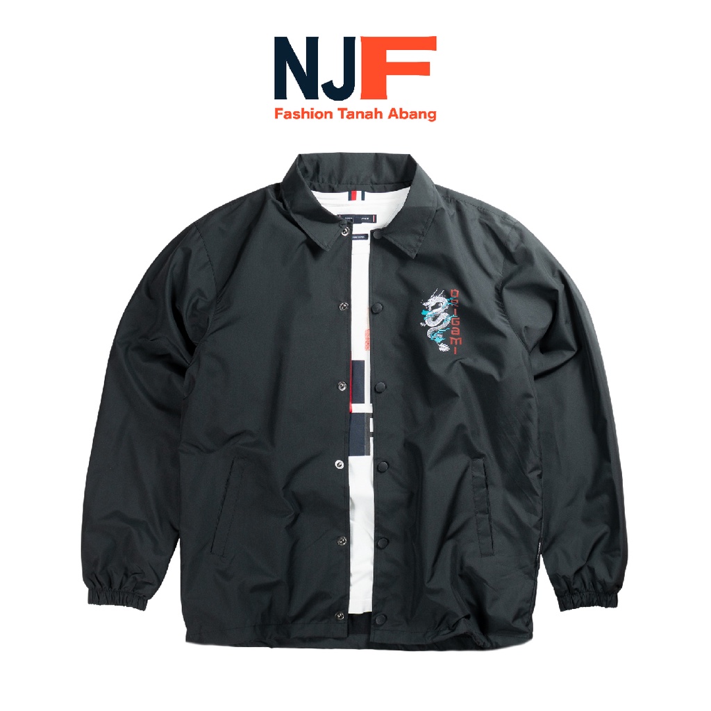 Jual Coach Jacket Black NJF Tanah Abang | Shopee Indonesia