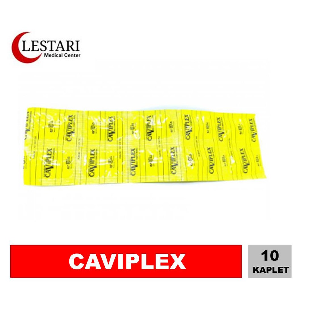 Jual CAVIPLEX 10 Kaplet (1 Strip) - Suplemen Multivitamin dan Mineral ...