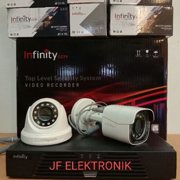 Jual paket cctv infinity 16 channel dengan 11 kamera infinity 2mp 1080p ...