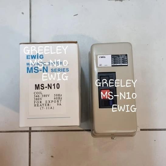 Jual MOTOR STARTER MSN-10 EWIG (3PHASE) DOL STARTER METAL BOX | Shopee ...