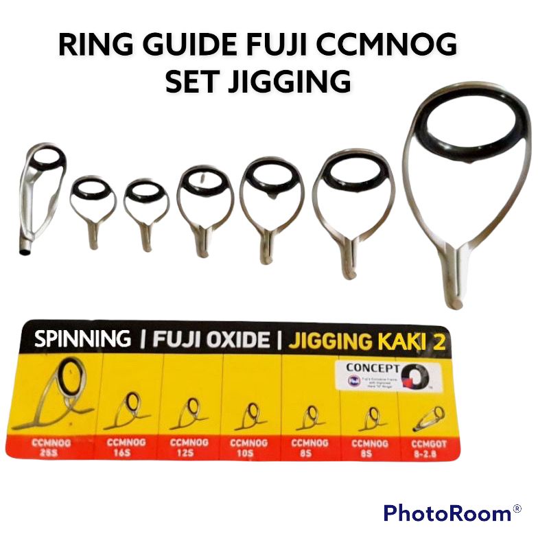 Jual RING GUIDE FUJI CCMNOG SET JIGGING | Shopee Indonesia