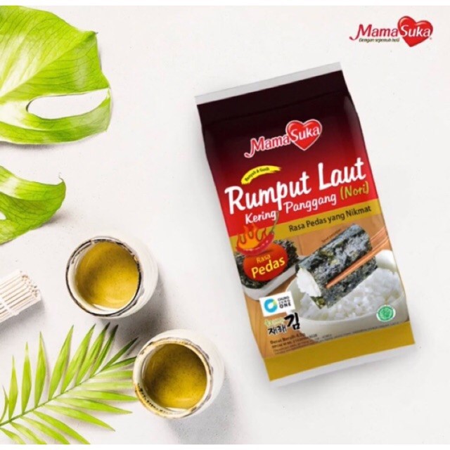Jual Mamasuka Rumput Laut- Mama Suka Rumput laut Panggang - Nori Rasa ...