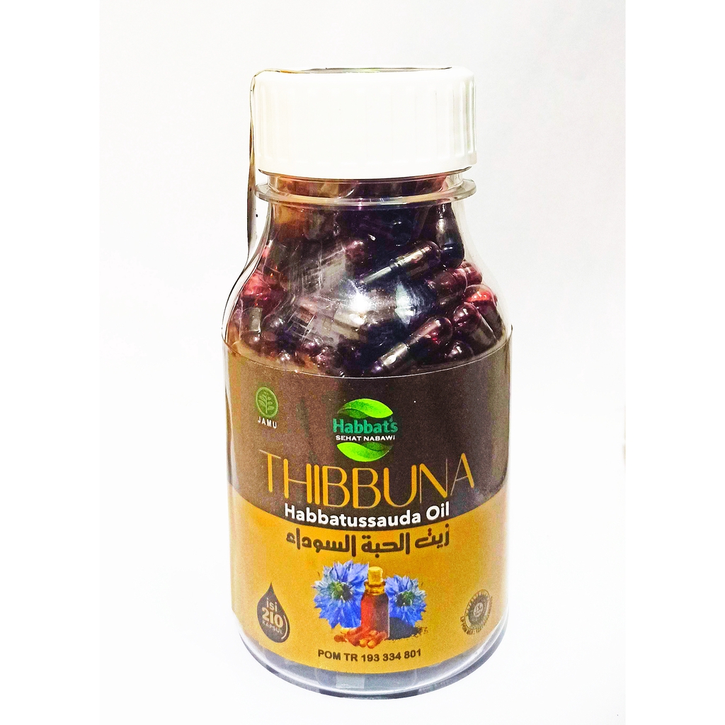 Jual Habbat's Habbatussauda Oil Thibbuna Capsule Isi 210 Kapsul PT ...