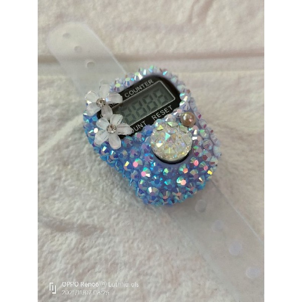 Jual [GJBR] TASBIH DIGITAL SWAROVSKI / TASBIH DIGITAL BLINK - Bunga2 ...