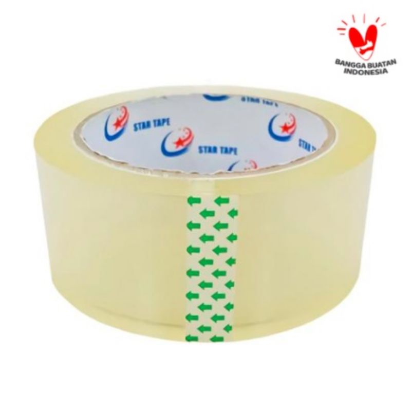 Jual LAKBAN BENING 45mm 90yard MURAH Kuat & Tebal (Isolasi Besar ...