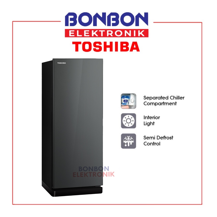 Jual Toshiba Kulkas 1 Pintu GR-RD196CC-DMF / GRRD196CCDMF | Shopee Indonesia