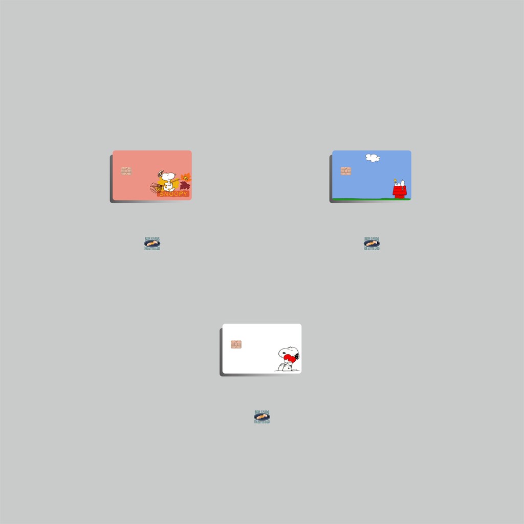 Jual Rein Cards Snoopy Series (Skin / Sticker ATM dan E Money) | Shopee ...