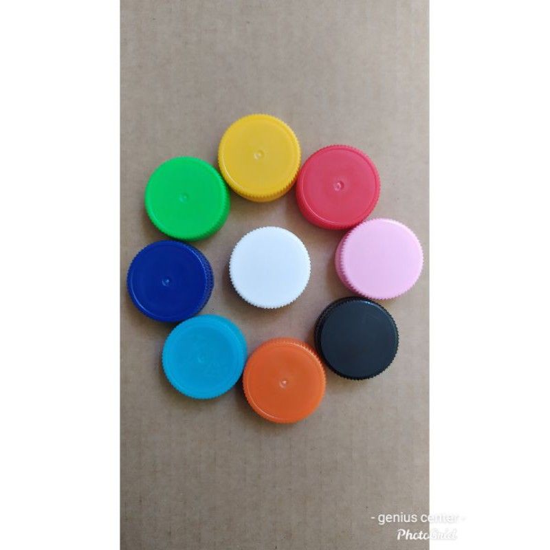 Jual ( minim order 10 ) segel plastik shrink wrap tutup botol aqua cleo ...