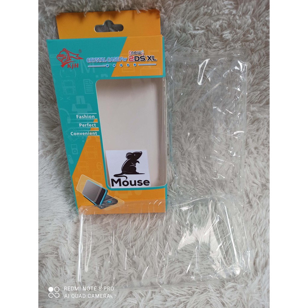 Jual Mika Case New 2DS XL Clear Case Ultra Clear Crystal Transparent ...