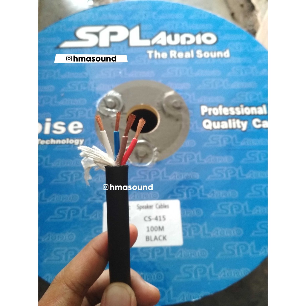 Jual Kabel Speaker SPL Audio CS-415 Meteran / Ecer | Shopee Indonesia