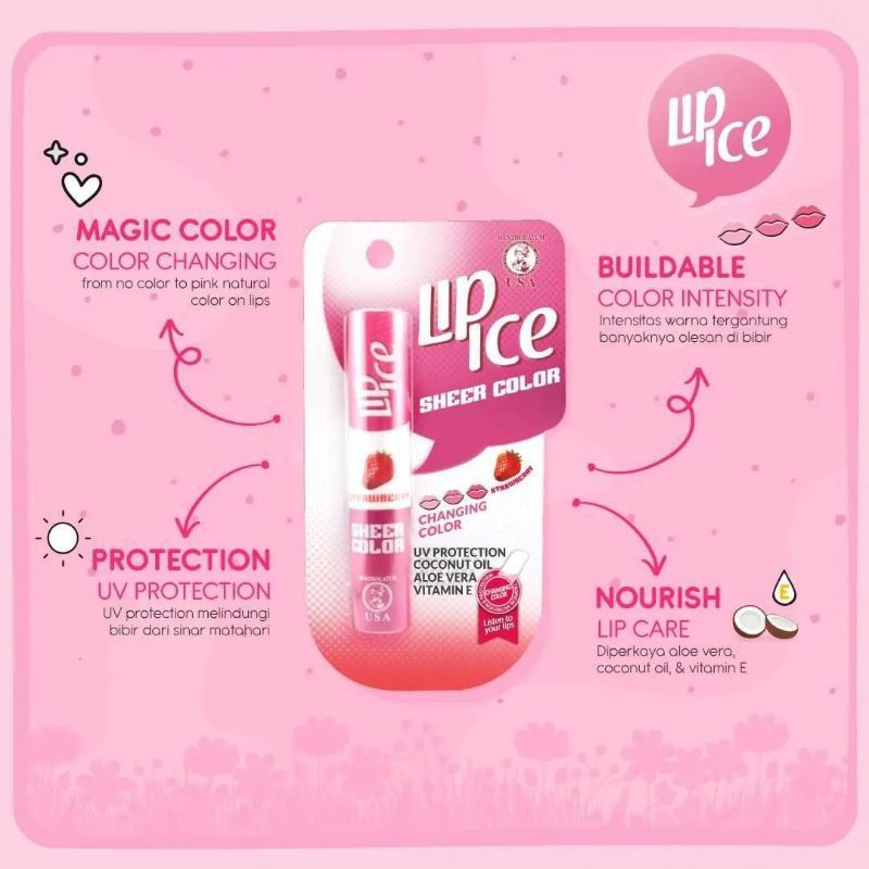 Jual (COD)LIP ICE SHEER COLOR | Shopee Indonesia Jual (COD)LIP ICE SHEER COLOR | Shopee Indonesia