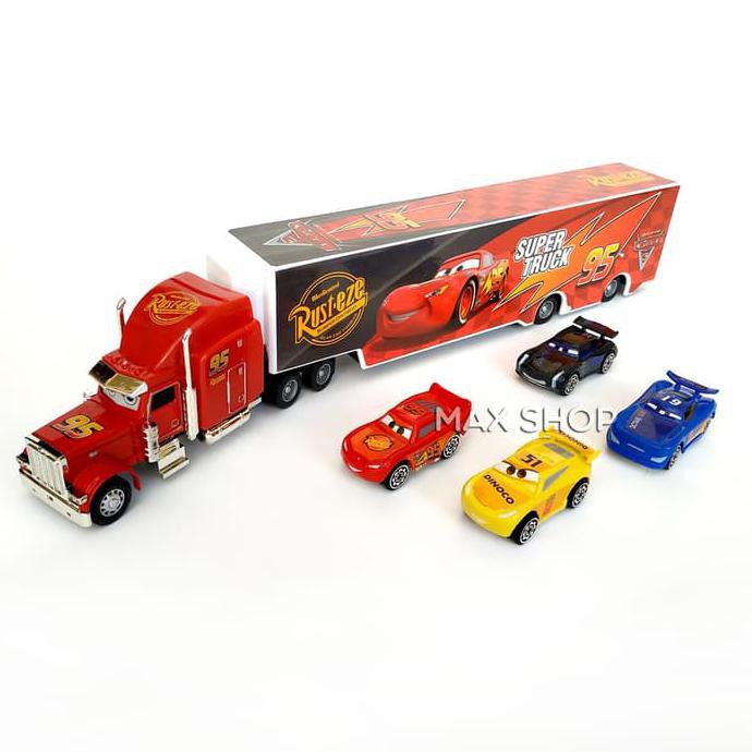 Jual MAINAN Mainan Anak Die Cast Cars 3 Super Truck 95 Rusteze Mobil ...