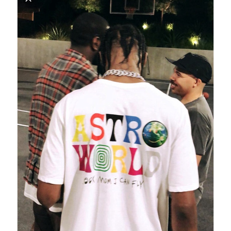 Jual Kaos ASTRO WORLD Travis Scott Tshirt Merchandise Rapp tee Vintage ...
