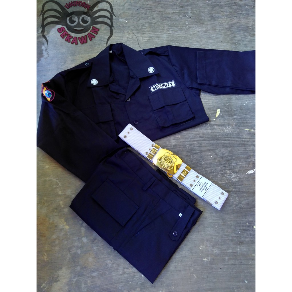 Jual Seragam PDL Satpam Plus Kopel Security | Shopee Indonesia