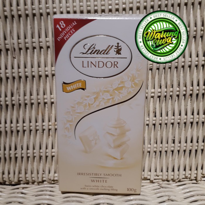 Jual lindt lindor single white 100 gram | Shopee Indonesia